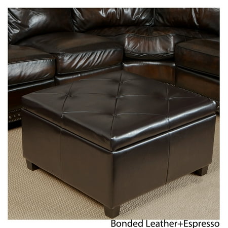 Pearson leather Storage Ottoman - Walmart.ca