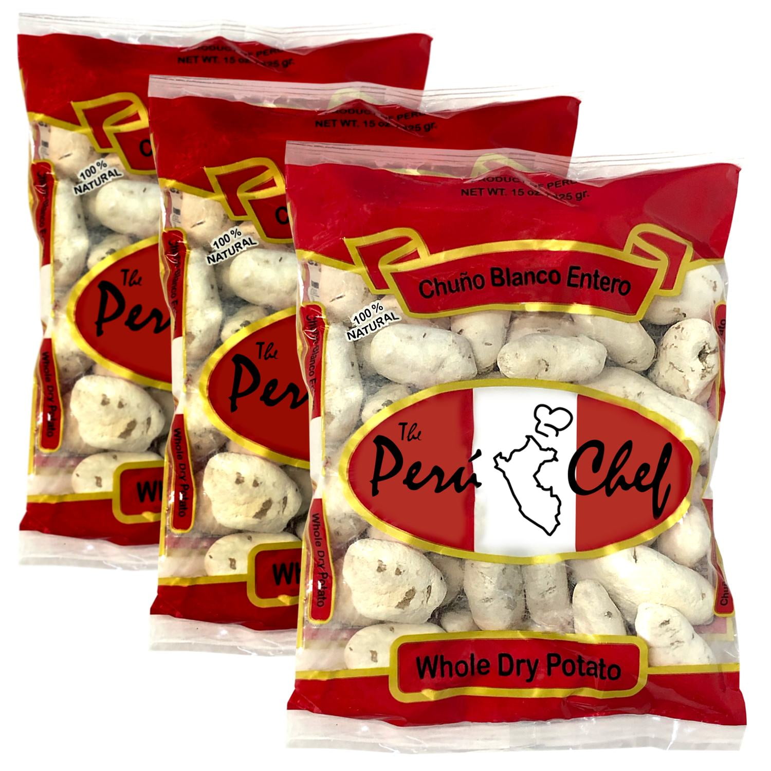 PeruChef Chuño Blanco Entero Peru | Peruvian White Whole Dry Potatoes ...