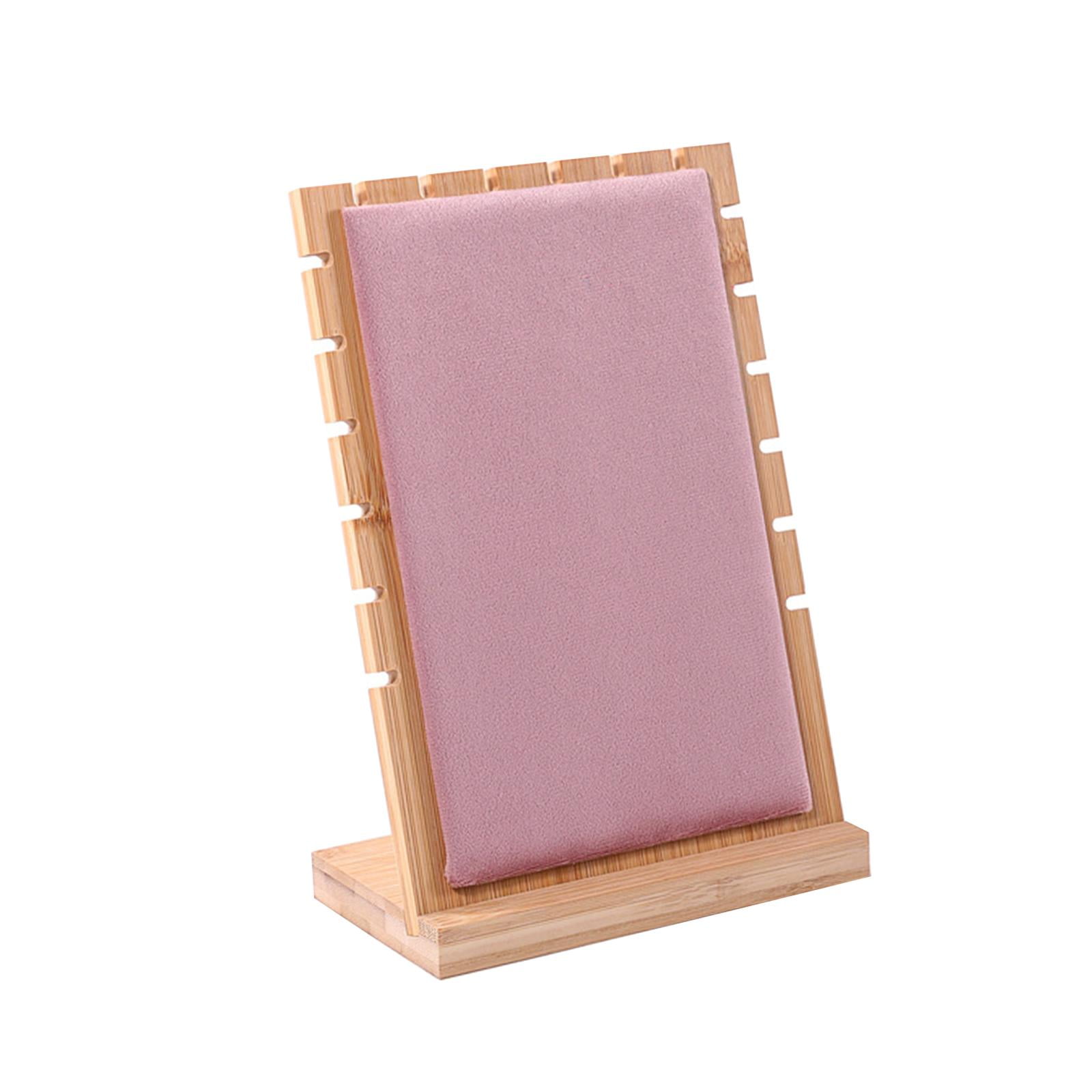 Multiple Necklace Display Stand Disassemble Decorative Leather Soft Mat ...