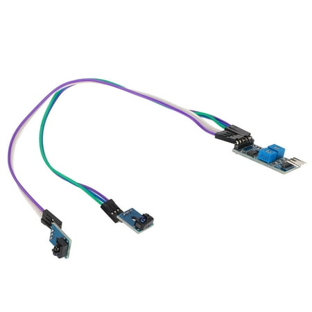 ANGGREK Smart Car IR Tracing Module,Infrared Tracking Sensor Module,2 ...