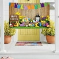 Easter Decoration Backdrop Cloth Colorful Egg Bunny Pattern Photography ...