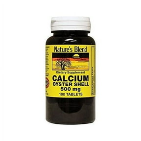 Rugby Oysco 500 + D TAB Calcium Supplement Tablets, 60 Count - Walmart.com