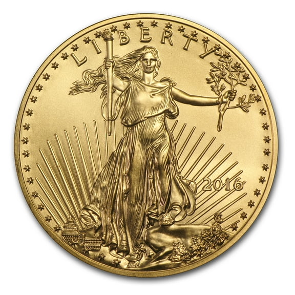 2016-W U.S. Mint 1/4 oz Gold Standing Liberty Quarter Centennial with ...