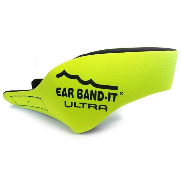 Ear Band-It Head Band w/Ear Plugs, Yellow,Medium - Walmart.com ...