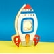 Hello Hobby Paint Your Own Wooden Light-Up Rockets, 6 Rockets With Tea ...