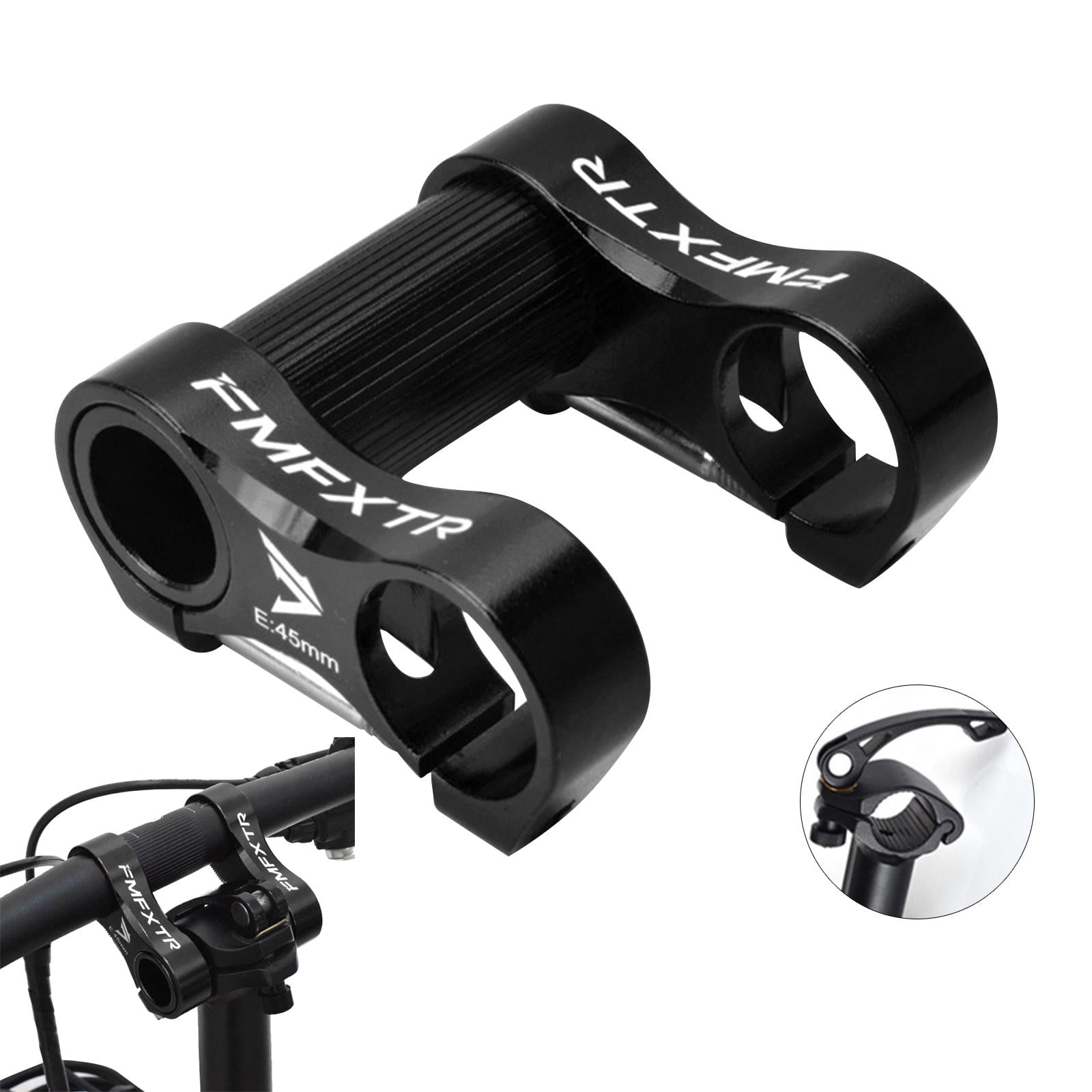 Folding Bike Aluminum Alloy Double Stem Handle Lightweight Handlebar ...