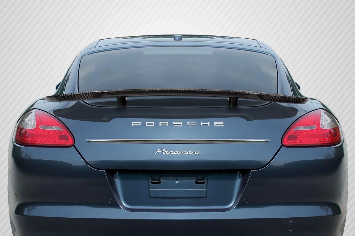 2010-2013 Porsche Panamera Carbon Creations Aeromoto Rear Wing Spoiler ...
