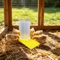 Guodhu Automatic Small Poultry Water Feeder for Quail Chicks, Shallow ...