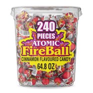 Atomic Fireball Hot Cinnamon Candy - Individually Wrapped - Walmart.com