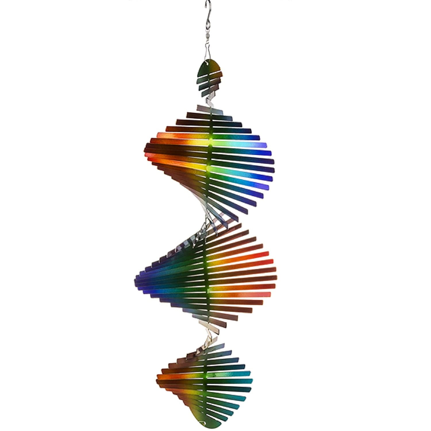 Rainbow Hanging Spinner Large Stainless Steel 20 Inch New - Walmart.com