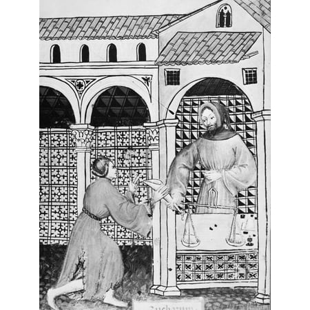 Sugar, 14Th Century. /Na Merchant Sells A Small And Expensive Amount Of ...