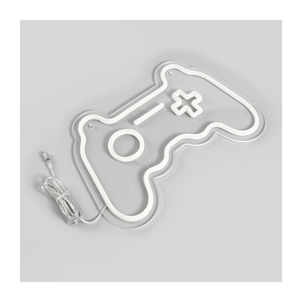 Game Neon Sign, Gamepad Controller LED Lights, Game Room Light Up ...