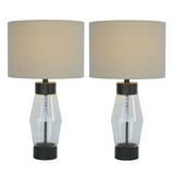 CONVEX SEEDED GLASS AND ORB TABLE LAMP - Walmart.com