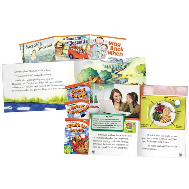 Teacher Created Materials Count on Math Set, Grade 2, Set of 6 ...