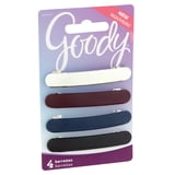 Goody Hair Barrettes, Dark Romance Small, 4 Count - Walmart.com