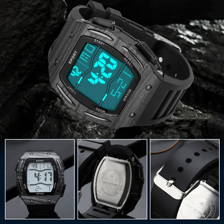 Led Watch Black
