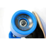 Quest Buena Karma 44" Pintail Longboard Skateboard, Blue - Walmart.com