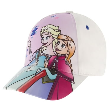 Disney Girls' Frozen Baseball Cap - 2 Pack Princess Elsa and Anna ...