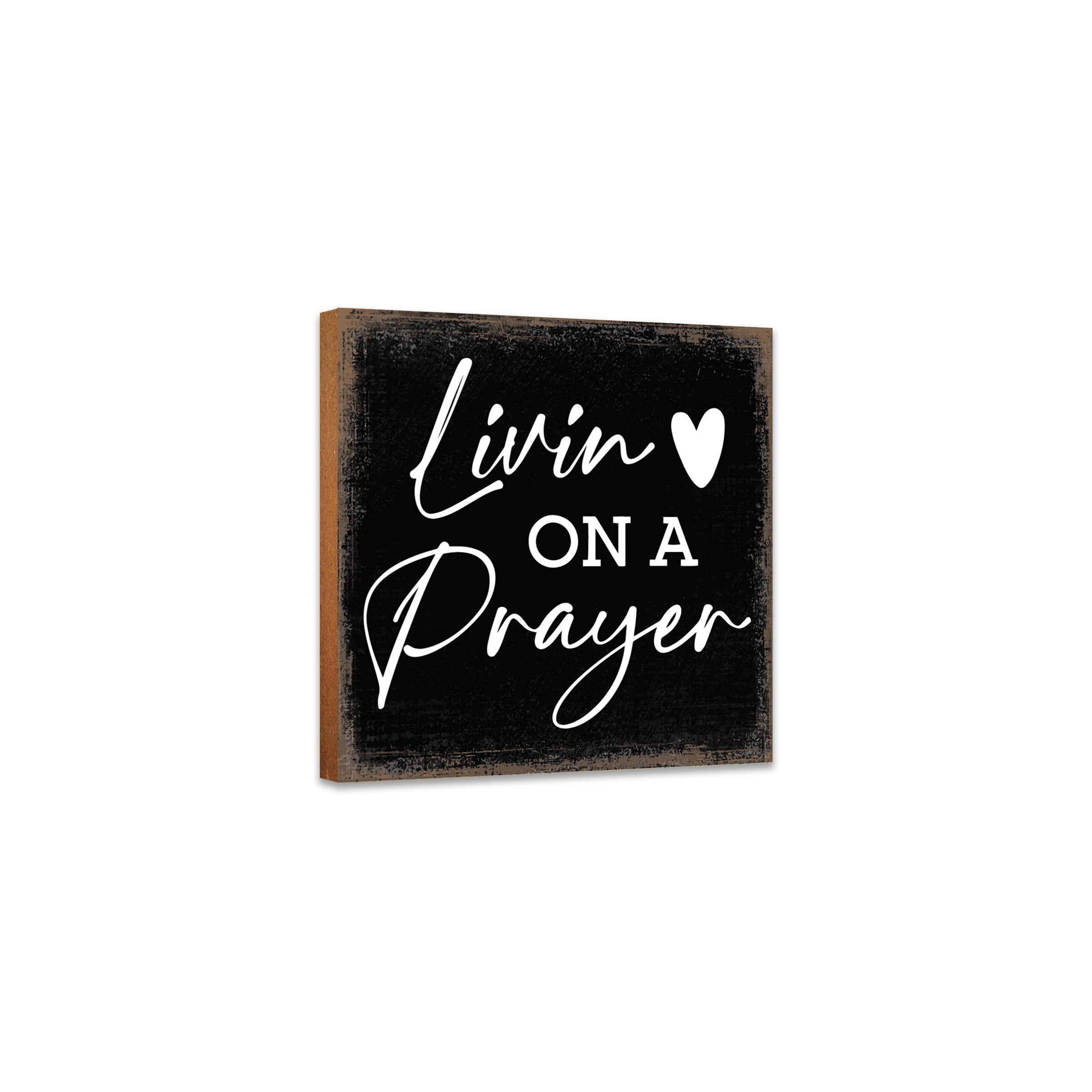 Lifesong Milestones Rustic Christian Signs for Tabletop & Shelf Décor ...