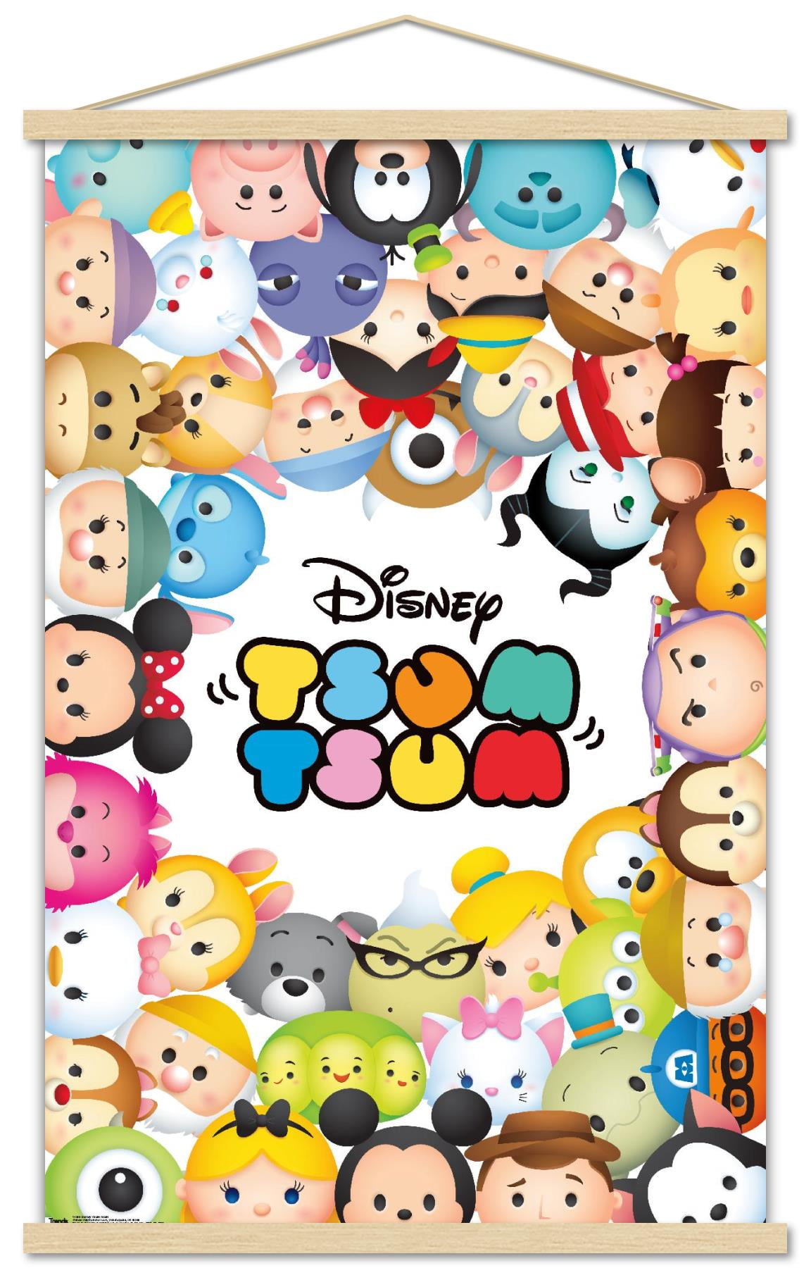 Disney Tsum 40" x 24" Poster, by Trends International - Walmart.com