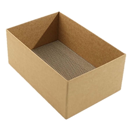 Cat Scratching Box Playing and Hiding Box Bed Recycle Board for Small ...