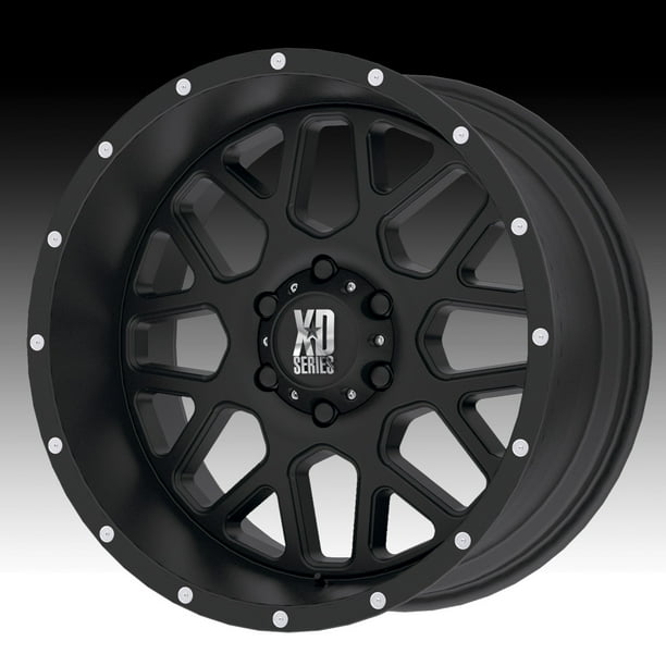 KMC-XD Wheels XD82079068712N XDWXD82079068712N GRENADE 17X9 6X5.5 BLACK ...
