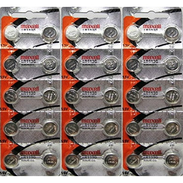 Murata LR1130 Battery 1.55V Alkaline Button Cell (10 Batteries ...