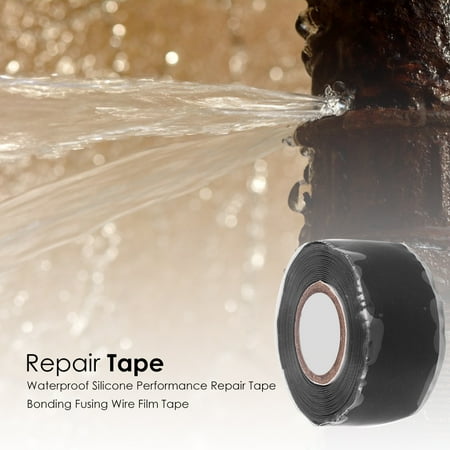 TB&W Waterproof Silicone Self-adhesive Sealing Tape Water Pipe Repair ...