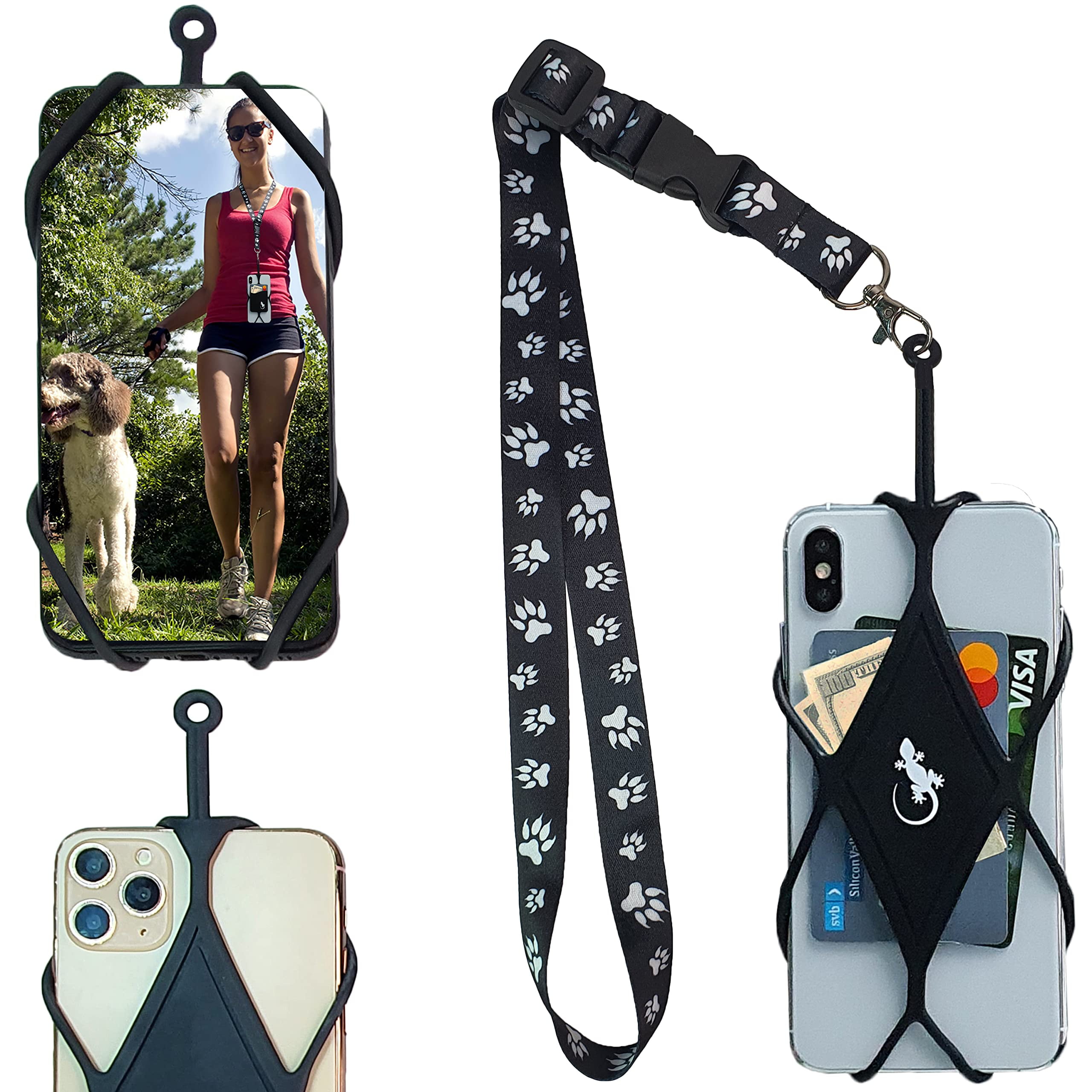Lanyard Phone Holder Universal Phone Lanyards for Around The Neck with ...