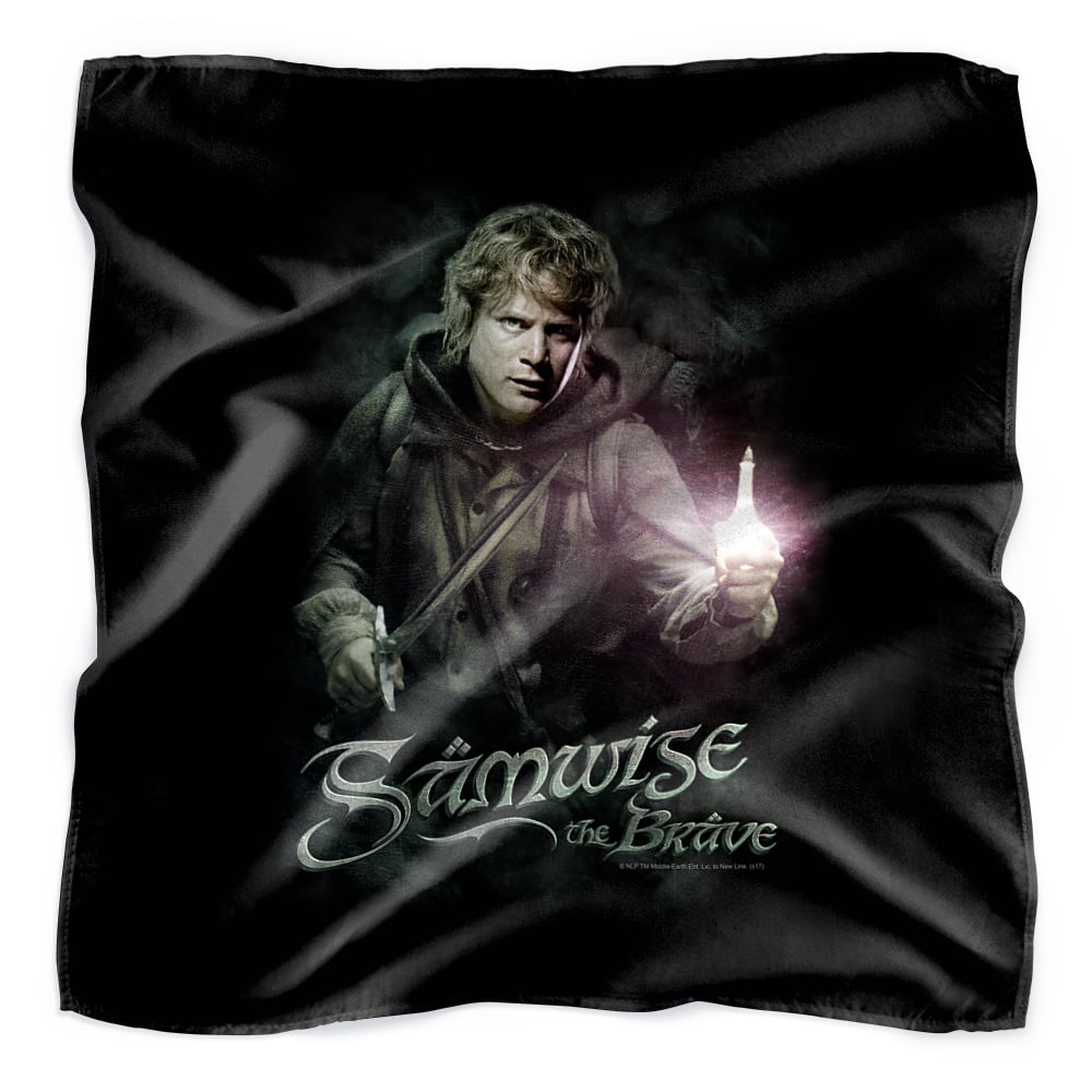 The Lord of the Rings Samwise the Brave Bandana (21 in x 21 in ...