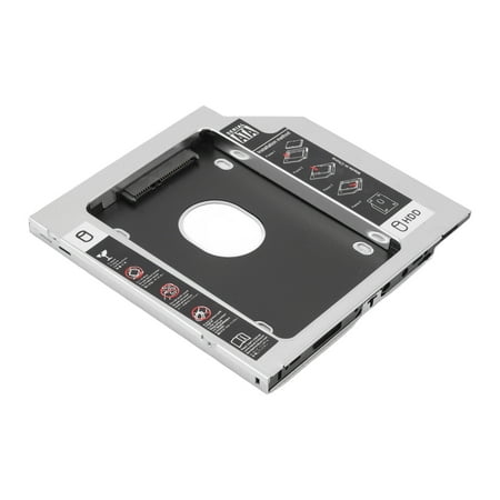 To 2nd SSD HDD Hard Drive Caddy, 2.5in DIY Installation 2.5in HDD Caddy ...