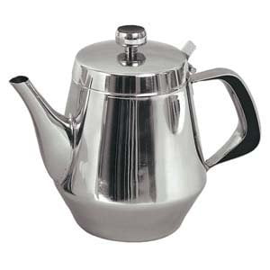 Click here for Stainless Steel Gooseneck Tea Pot W/ Vented Hinged... prices