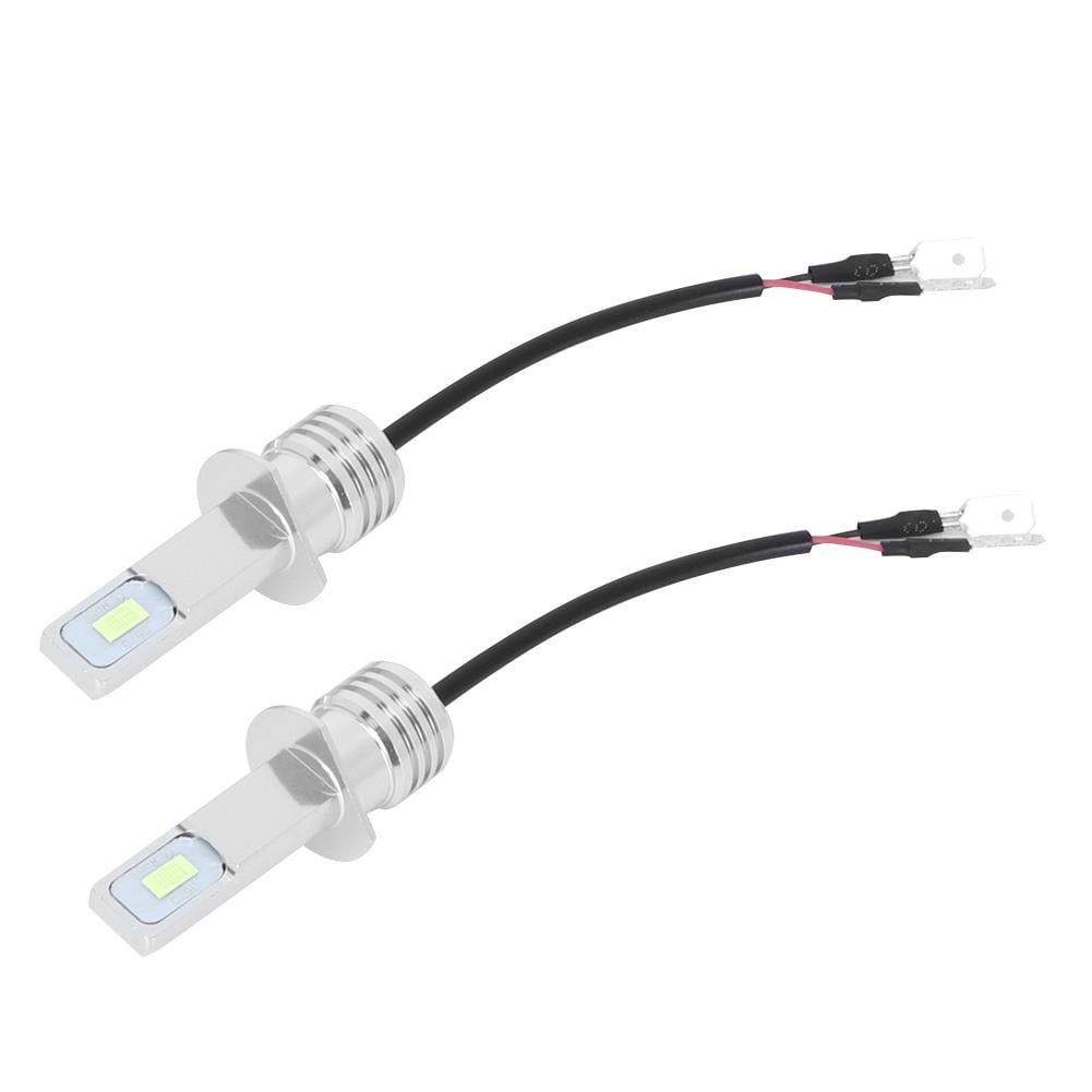 Mgaxyff 2Pcs H1 80W 8000K LED Fog Light Bulb Head Lamp 12-24V Universal ... Mgaxyff 2Pcs H1 80W 8000K LED Fog Light Bulb Head Lamp 12-24V Universal ...