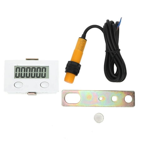 LCD Display Counter, Counter, 6-Digits 20hz For Industry Use | Walmart ...