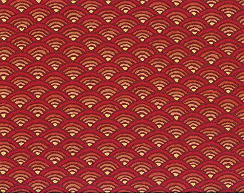 10 Yard Lot Discount Fabric Richloom Upholstery Drapery Radar Red ...