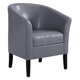 Linon Home Simon Club Chair, Multiple Colors - Walmart.com