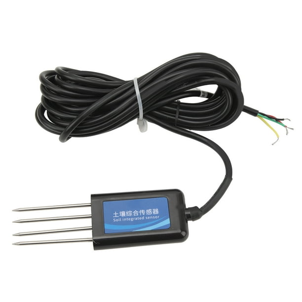 Soil NPK PH Sensor Probe, 9-30V Salt Tolerance Soil Temperature Wet ...