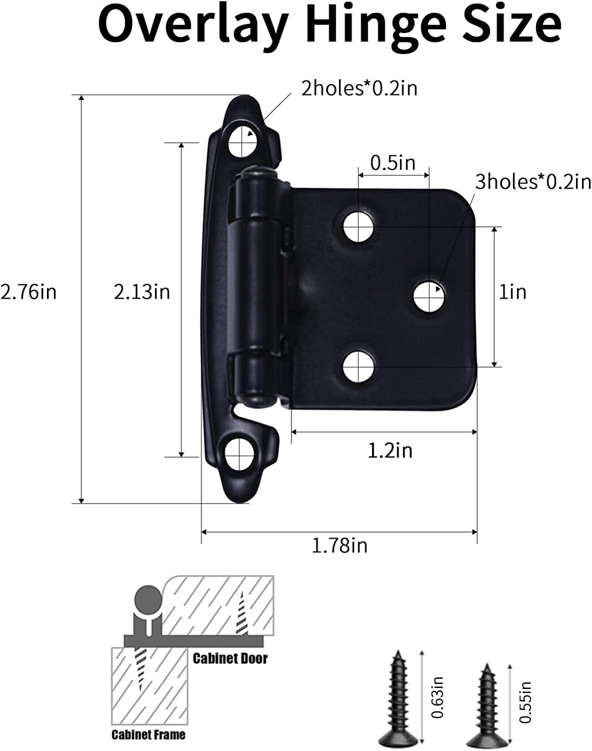 Overlay Cabinet Hinge Sizes | Cabinets Matttroy
