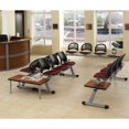 OFM Stars Series Model 323T 3-Unit Beam Seating with 2 Fabric Seats & 1 ...