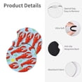 Car Cup Holder Pads 2 Pack Neoprene Coasters For Car Interior Non-Slip ...