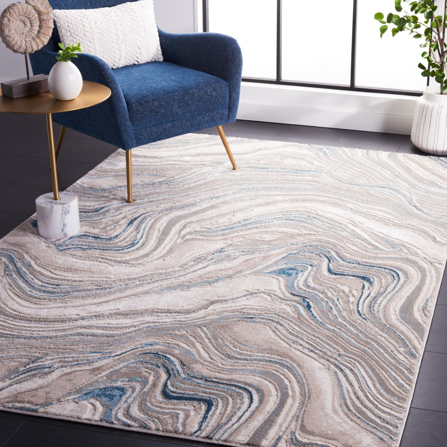 Click here for Safavieh Meadow Joey Contemporary Area Rug 5 Ft. X... prices