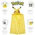 Pokemon Pikachu Kids Hooded Throw, Wearable Plush, Yellow - Walmart.com