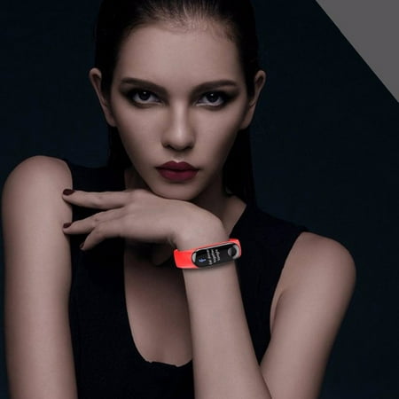 Fitness Tracker/Smart Bracelet,HD Color Screen IP68 Waterproof M3 Plus ...