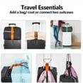 Adjustable Luggage Strap Bungee for Suitcase Handle, Adjustable Luggage ...