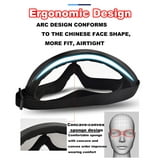 Grey glass motorcycle goggle - Walmart.com