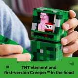 LEGO Minecraft The Creeper Kids Toy - Minecraft Toy for Gaming Fans ...