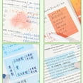 Pull Out Note Paper 150 Sheets Pearlescent Sticky Notes Notepads for ...