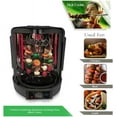 Vertical Countertop Rotisserie Rotating Oven (Black) - Walmart.com