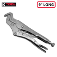 K-Tool 54053 9" Long Parrot Plier with Jaw capacity from 15/64" to 1-1/ ...