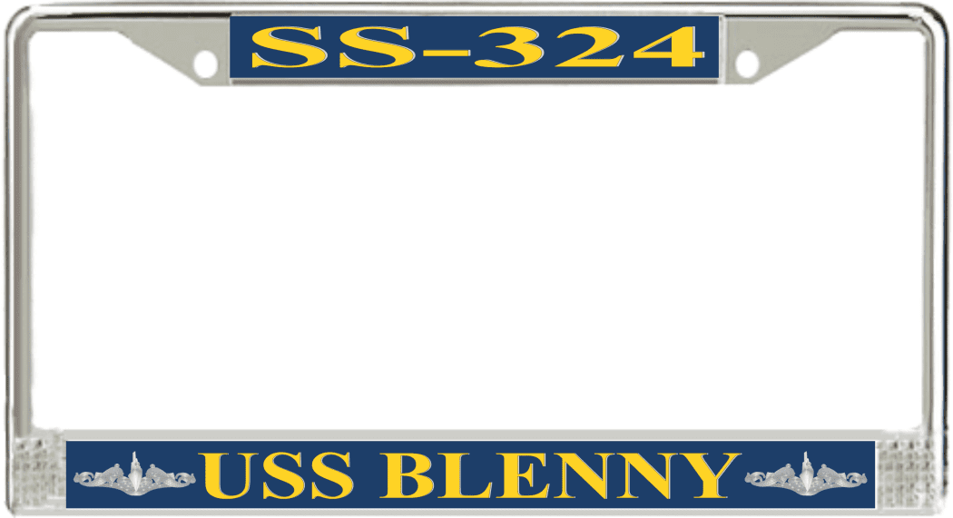 USS Blenny SS-324 License Plate Frame - Walmart.com